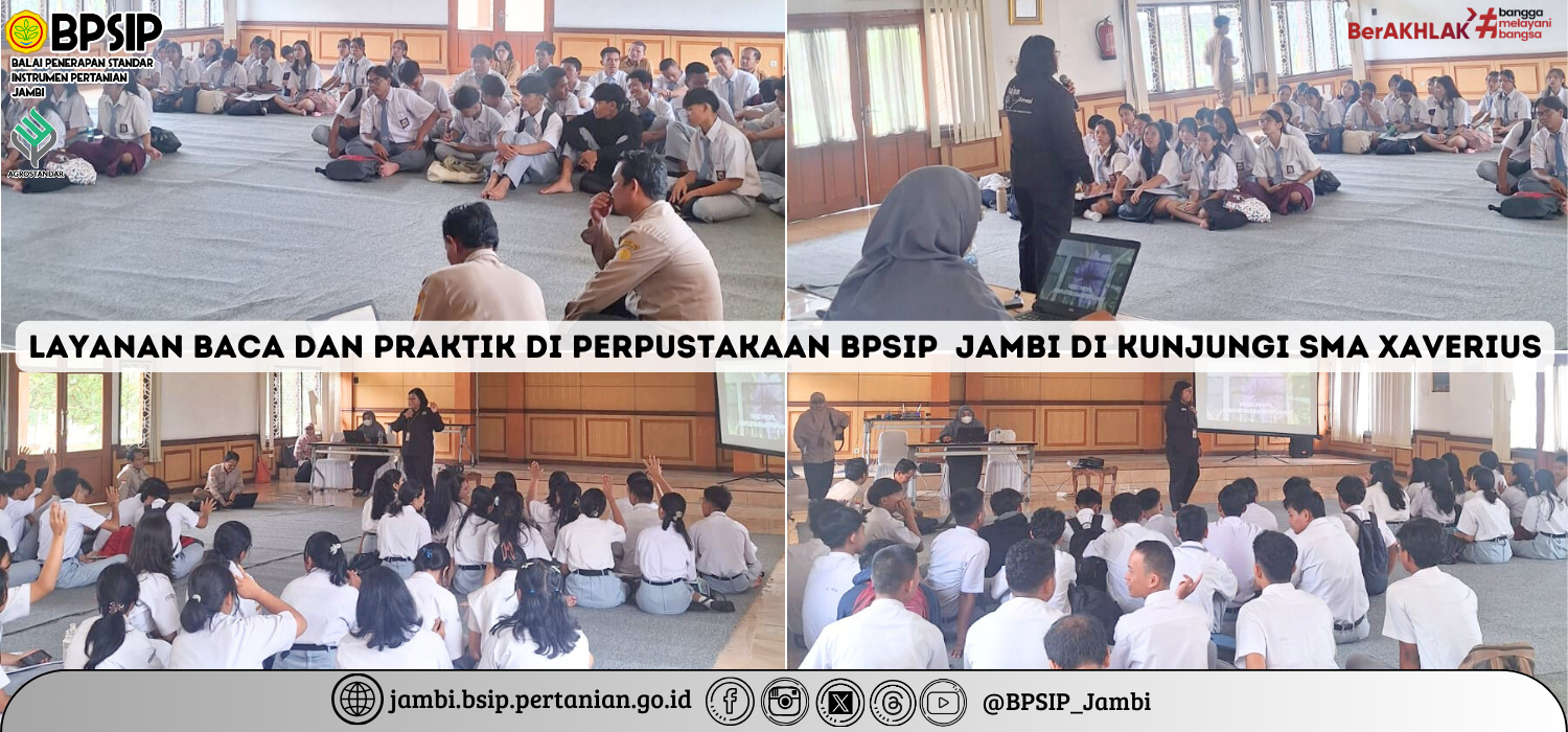Berita BRMP Jambi - Layanan Baca dan Praktik di Perpustakaan BPSIP ...